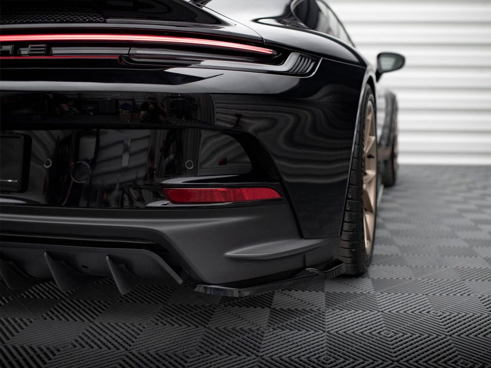 Porsche 911 992 GT3 Rear Side Splitters - Maxton Design – Genome Porsche
