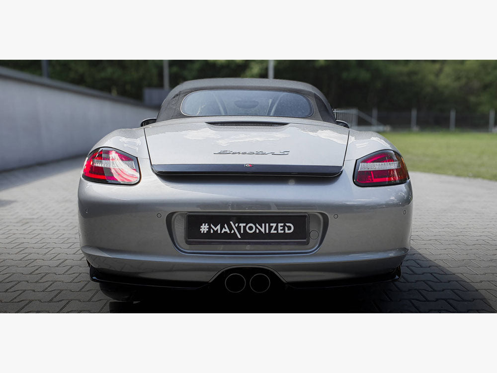 Porsche Boxster 987 Rear Side Splitters - Maxton Design – Genome Porsche
