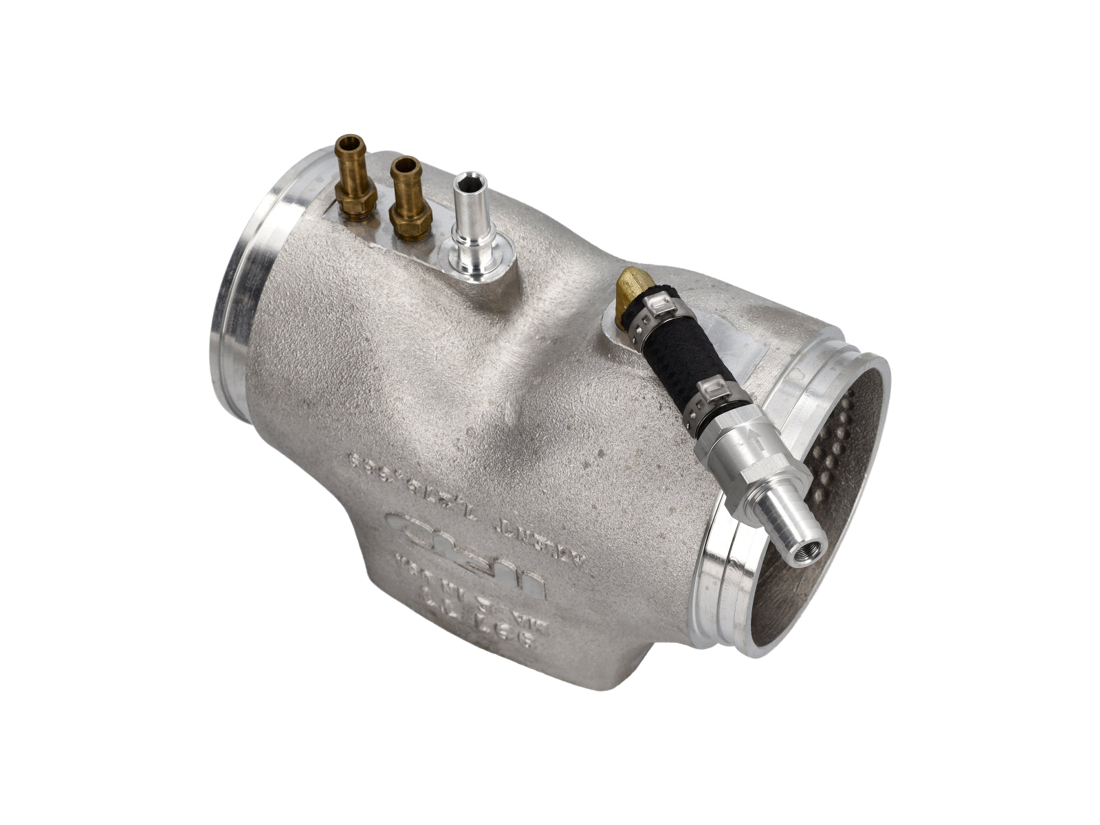 Porsche 997.1 Turbo Aluminum Intake Plenum 74mm - IPD Plenums – Genome ...