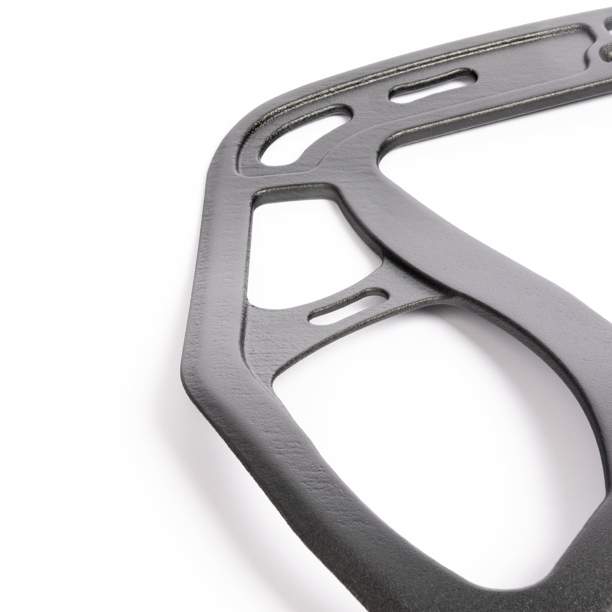 Porsche 718 GT4 | 981 GT4 Titanium 3D Printed Wing Uprights (Black ...