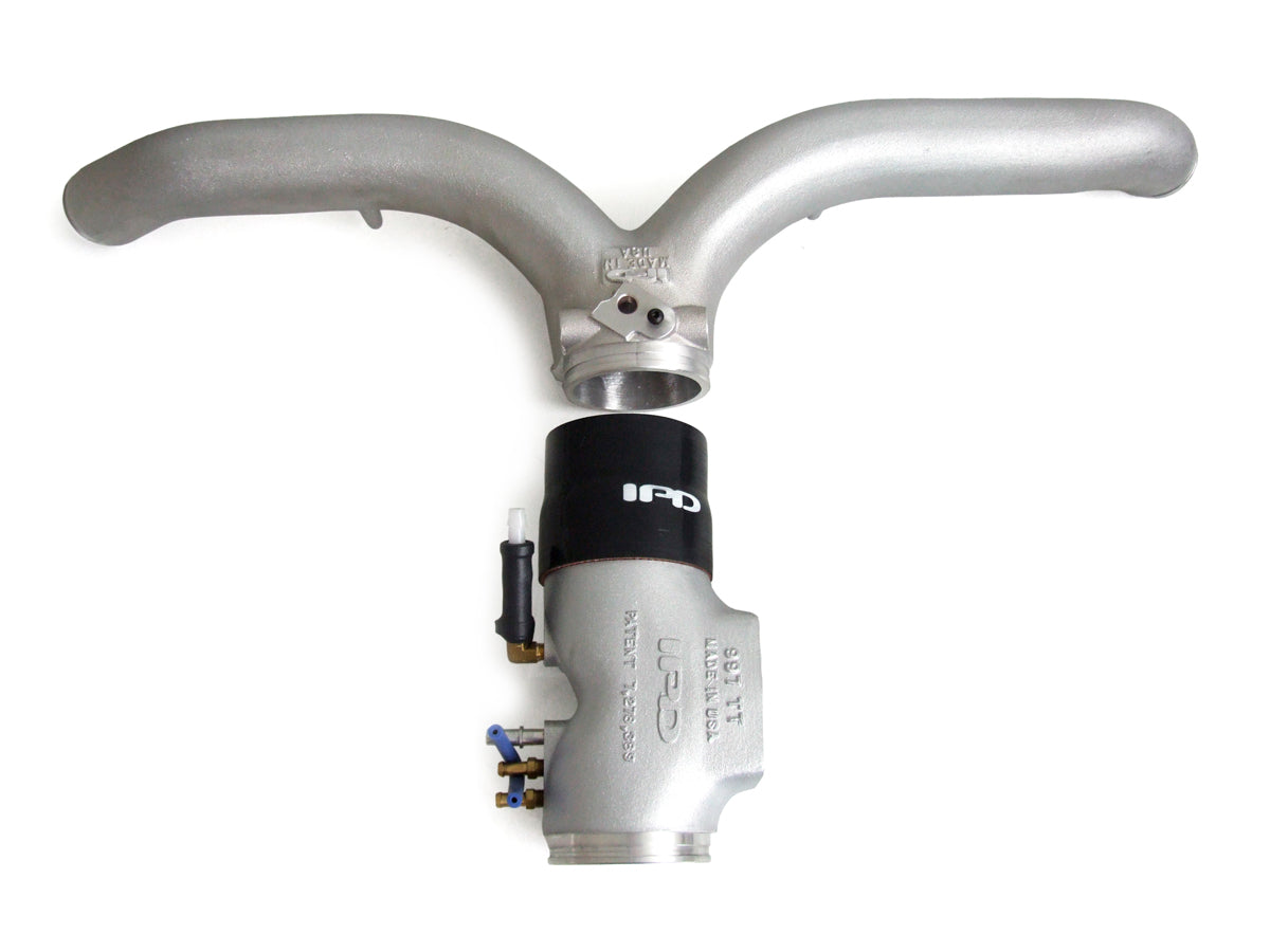 Porsche 997 Turbo IPD Intake Plenum + Y-Pipe - IPD Plenums – Genome Porsche