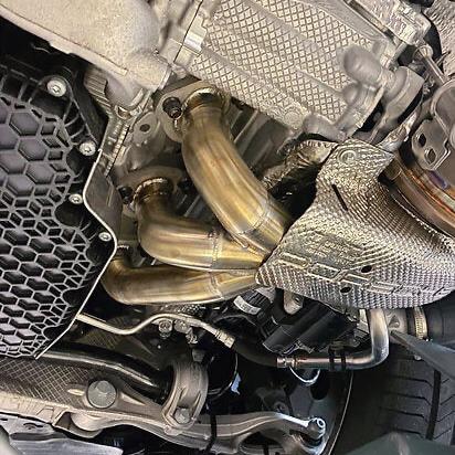 Porsche 992 Turbo / Turbo S Inconel Headers - Brooke Race Exhausts ...