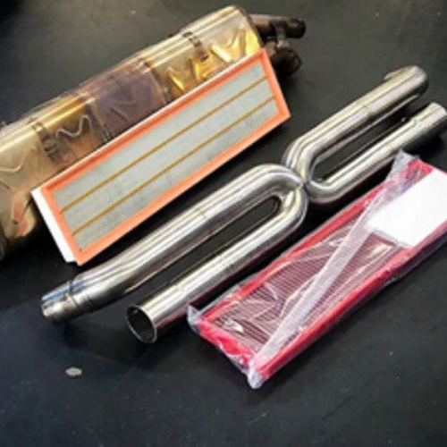 Porsche 911 (991) Turbo / Turbo S - X Pipe Exhaust System - Brooke Rac ...