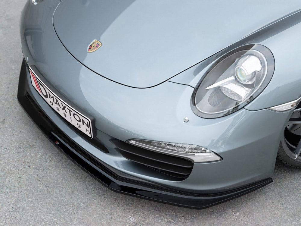 Porsche 911 Carrera 991 (2011-2016) Front Splitter V2 - Maxton Design ...
