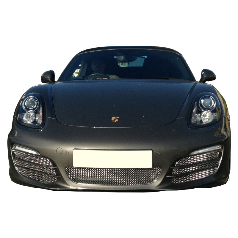 Porsche Boxster 981 - Front Grille Set (With Parking Sensors) - Zunspo ...