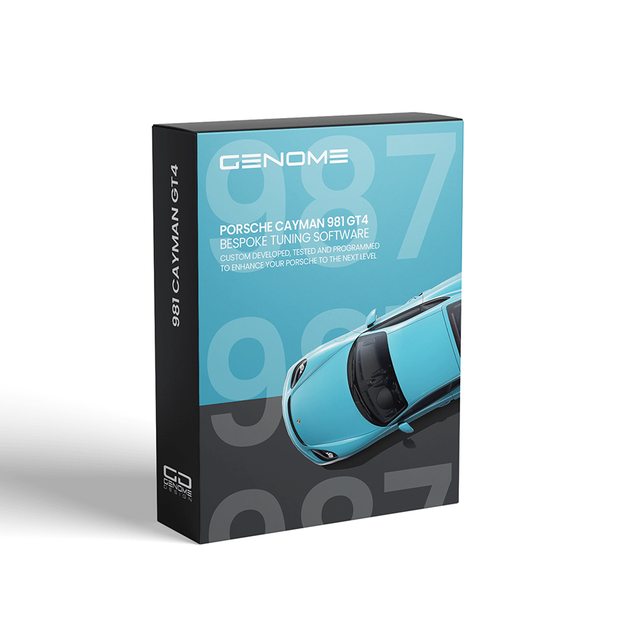 Porsche Cayman GT4 981 Tuning - Genome Design – Genome Porsche